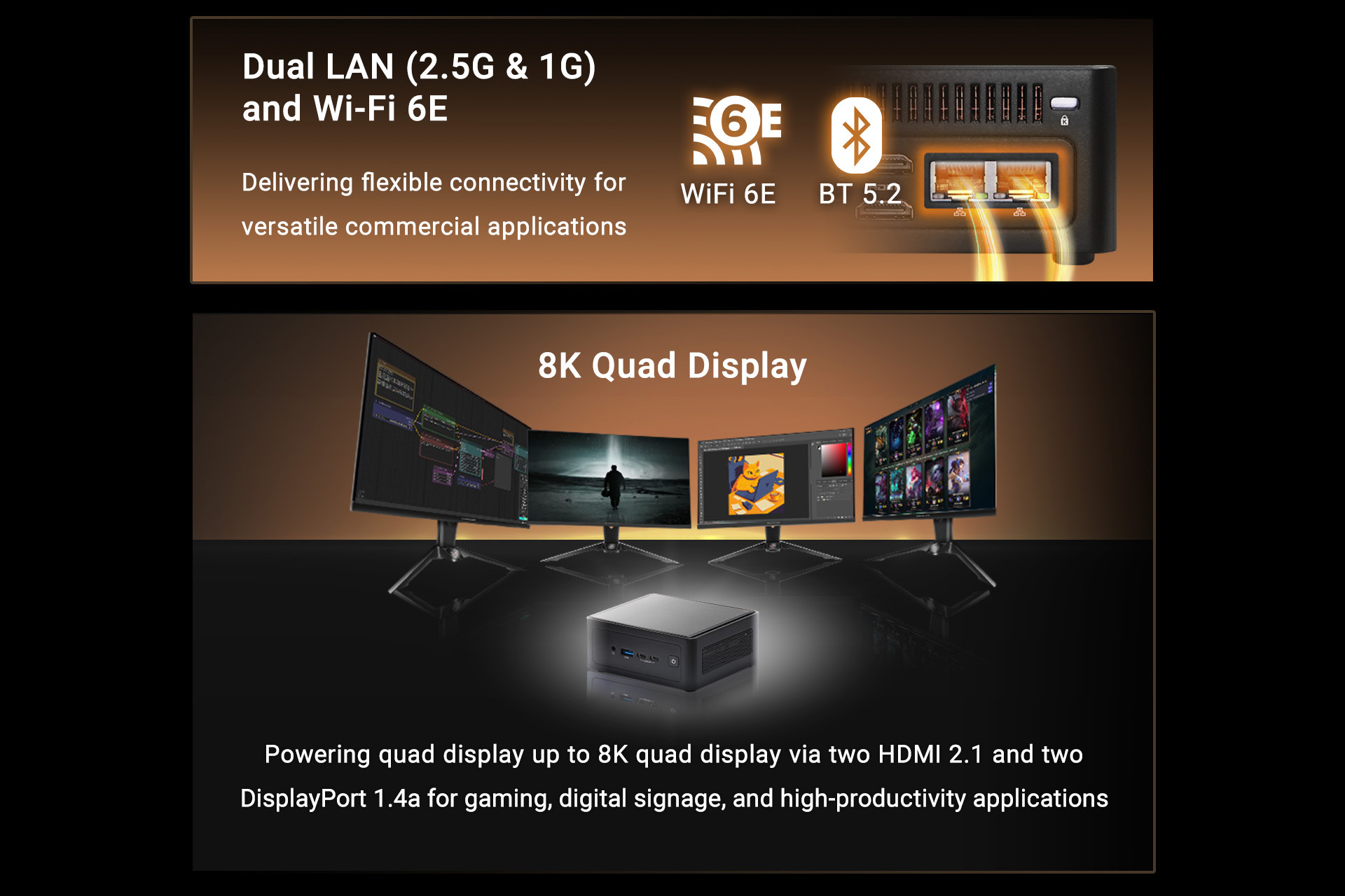 ASRock Industrial - 4X4 BOX-AI340